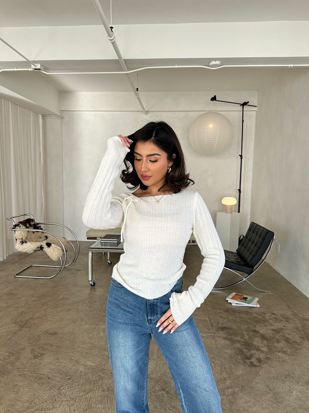 mae top (OFF WHITE) – tigercherry