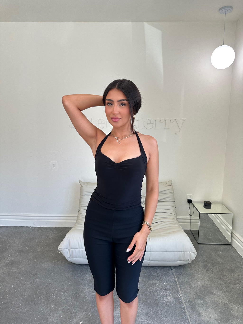 mara top (BLACK) – tigercherry