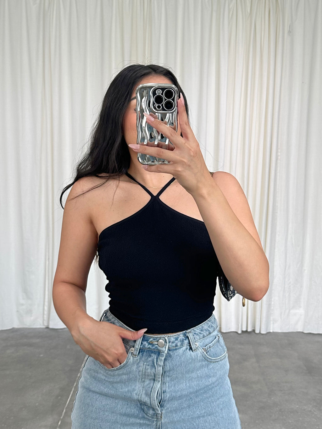 emory top (BLACK) – tigercherry