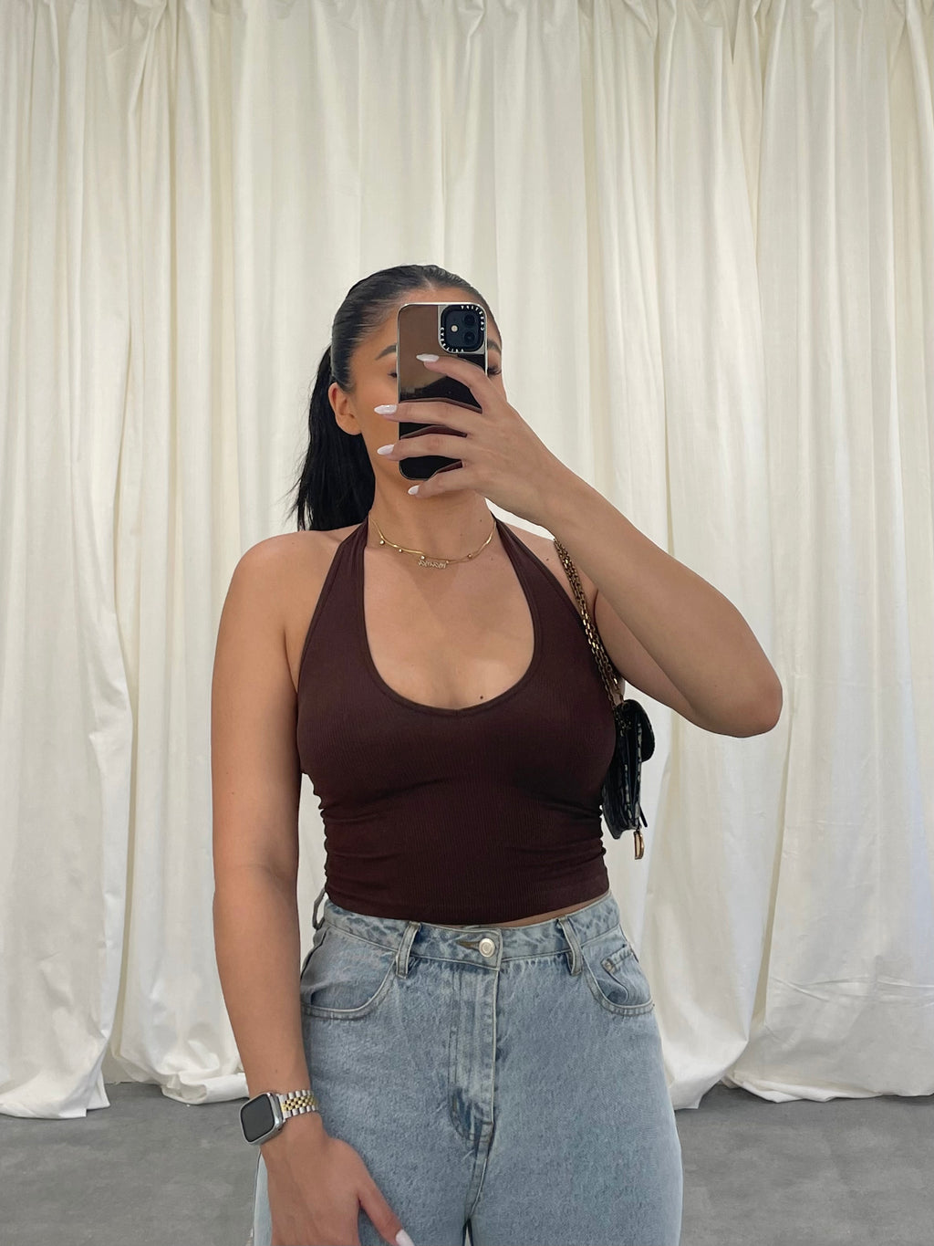 joanne top (MOCHA) – tigercherry