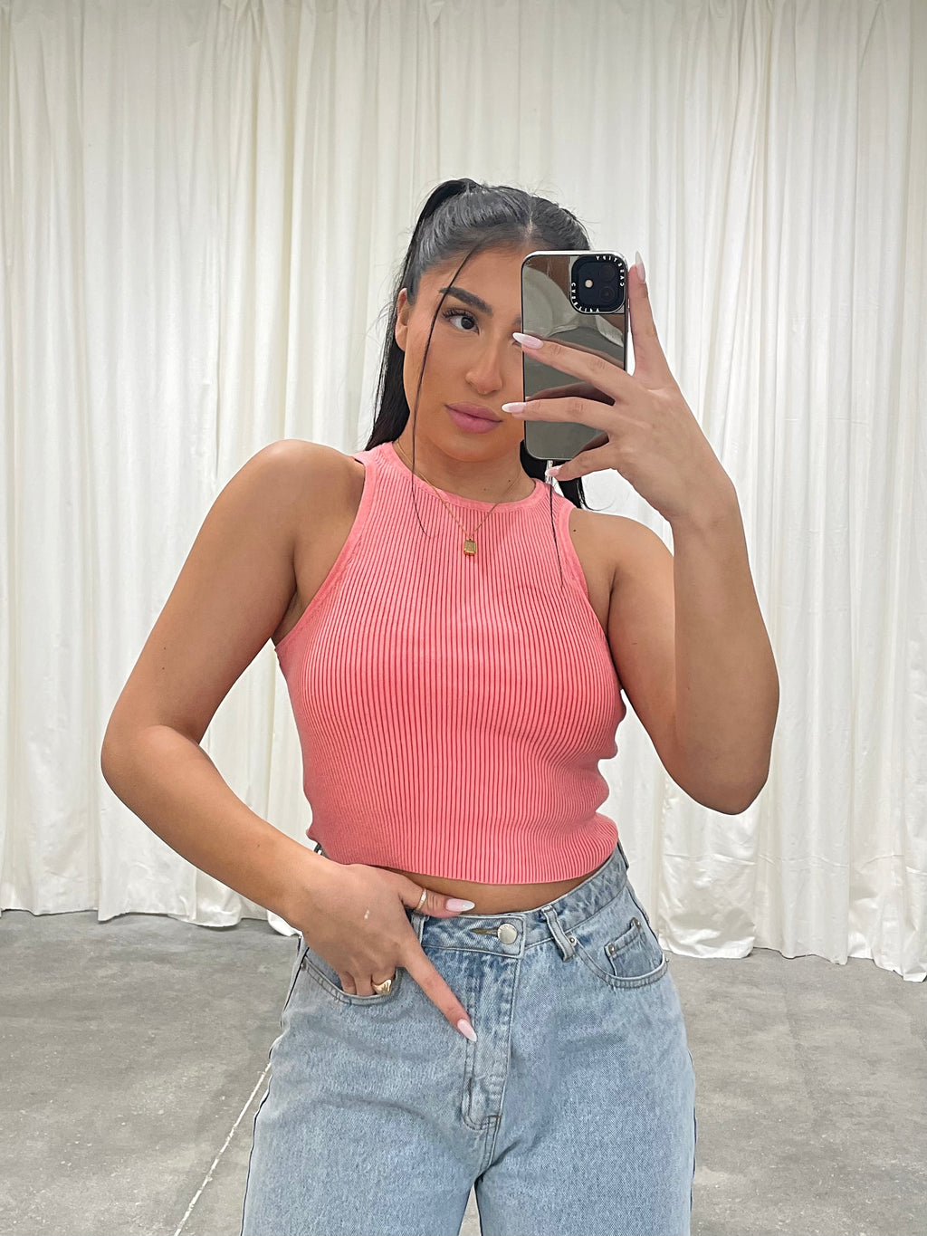 yoko tank (PINK) – tigercherry