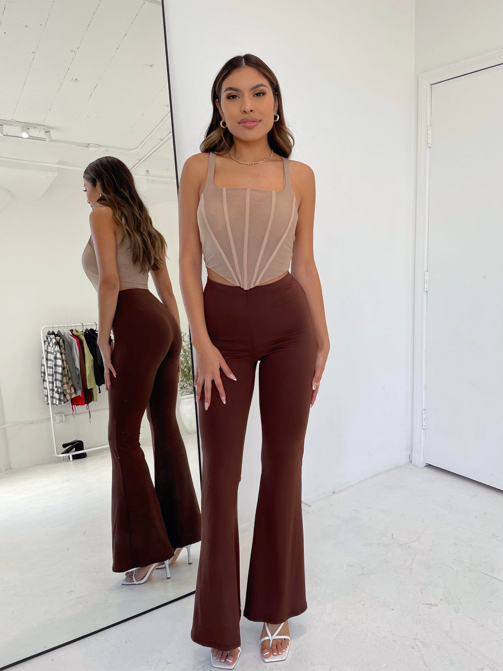 bianca pants (MOCHA) – tigercherry