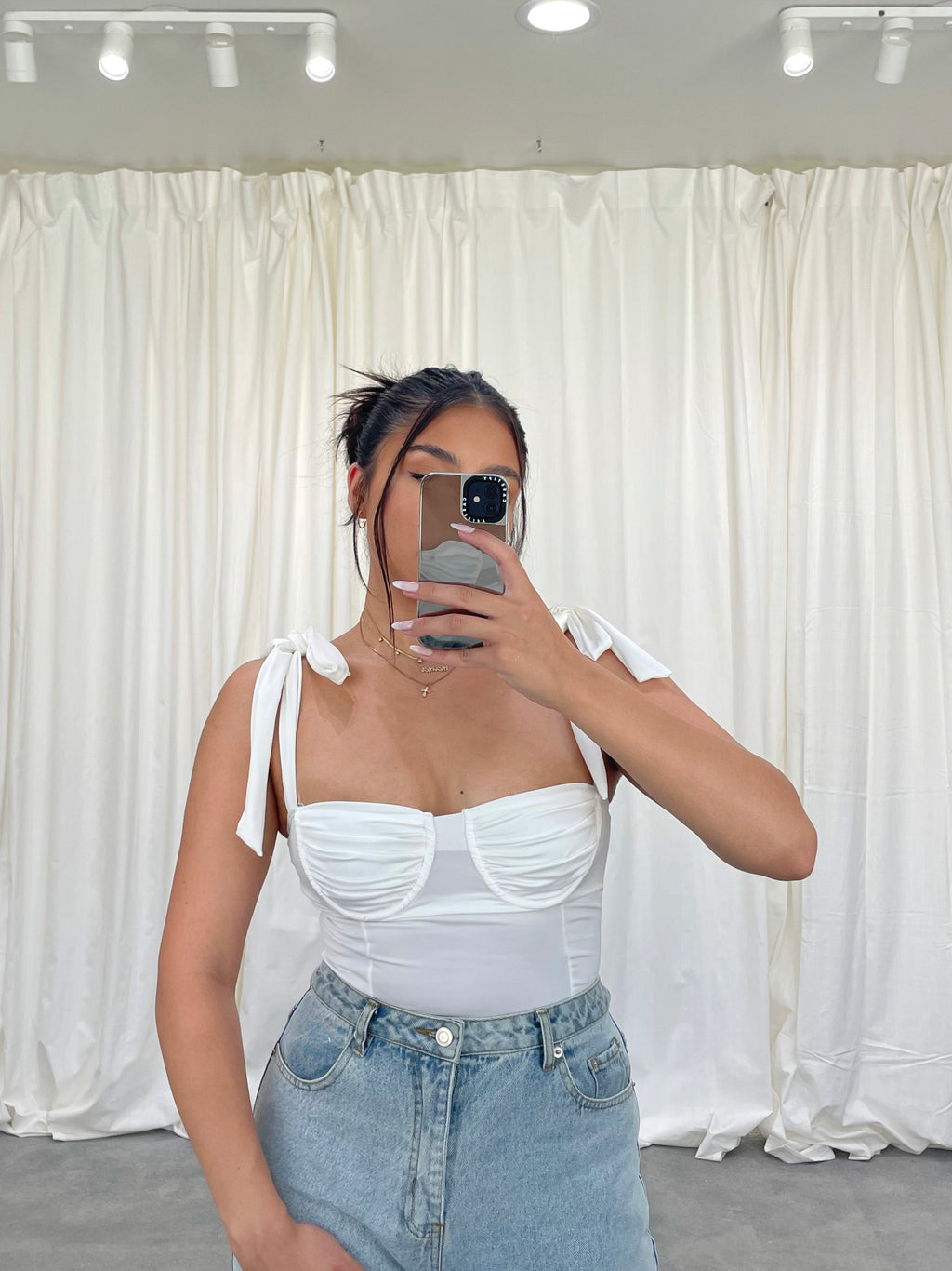 carter bodysuit (WHITE) – tigercherry